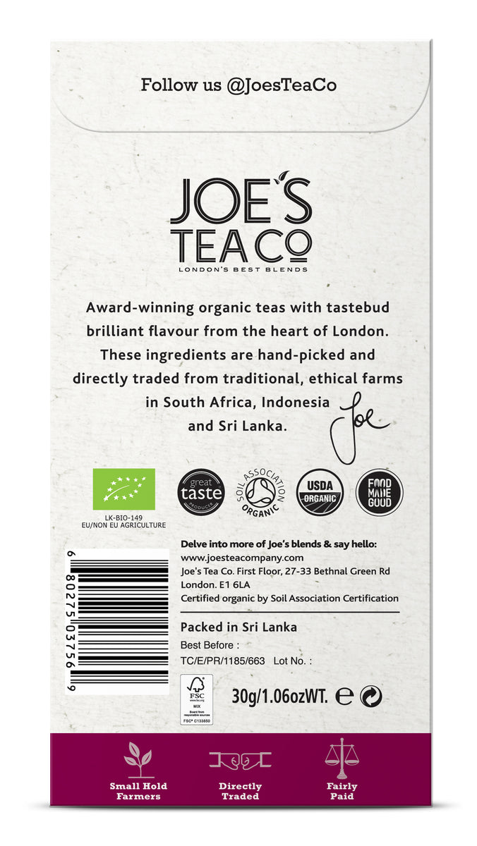 Joe's Tea Co. Chocca-roo-brew 15x Biodegradeable Pyramid Bags 15 bags ...