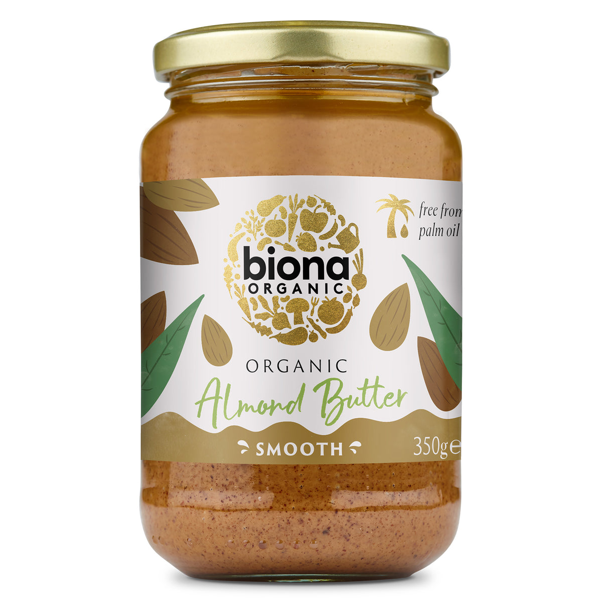 Biona Almond Butter Smooth Organic 350g | Planet Organic