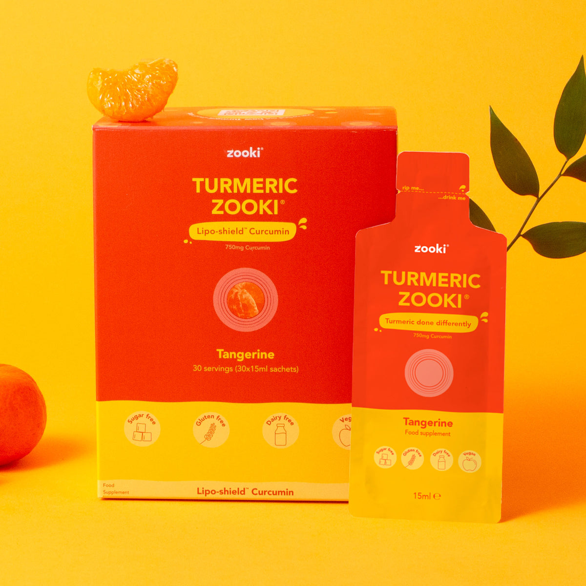 YourZooki Turmeric Zooki 14x15ml | Planet Organic