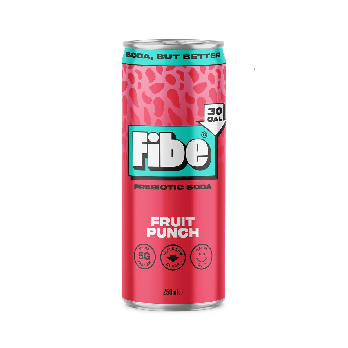 Fibe Fruit Punch Prebiotic Soda 250ml | Planet Organic
