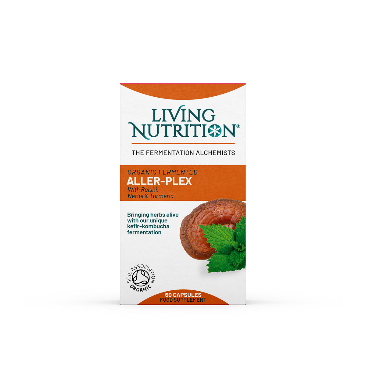 Living Nutrition Fermented Aller-Plex 60 Caps | Planet Organic