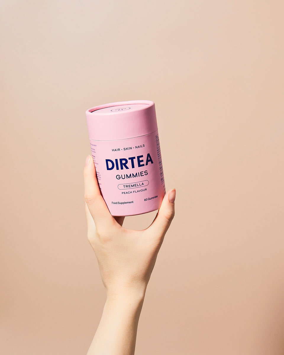 Dirtea Gummies Tremella Peach Flavour 60 pcs | Planet Organic