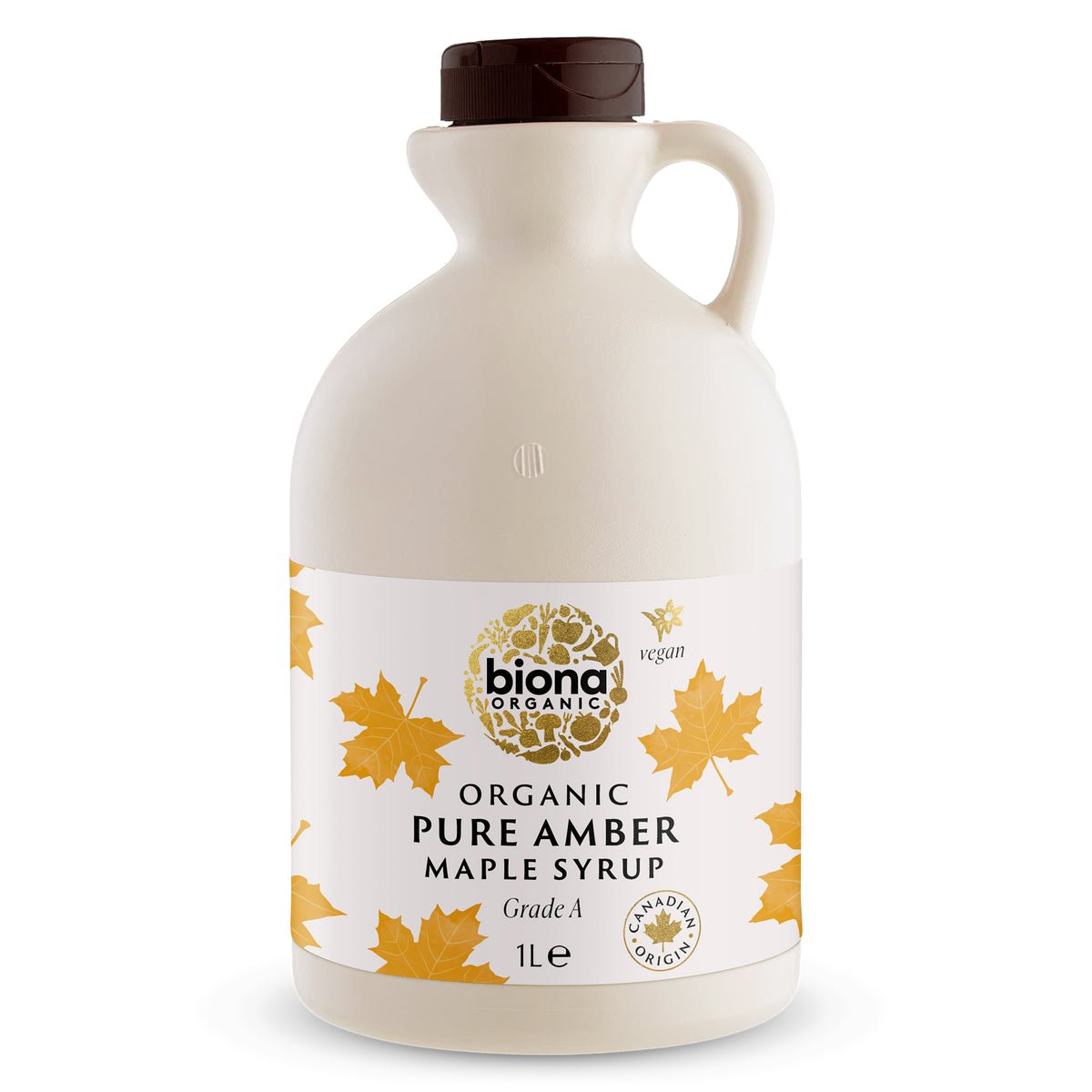 Biona Organic Pure Maple Syrup Amber Grade A 1l | Planet Organic