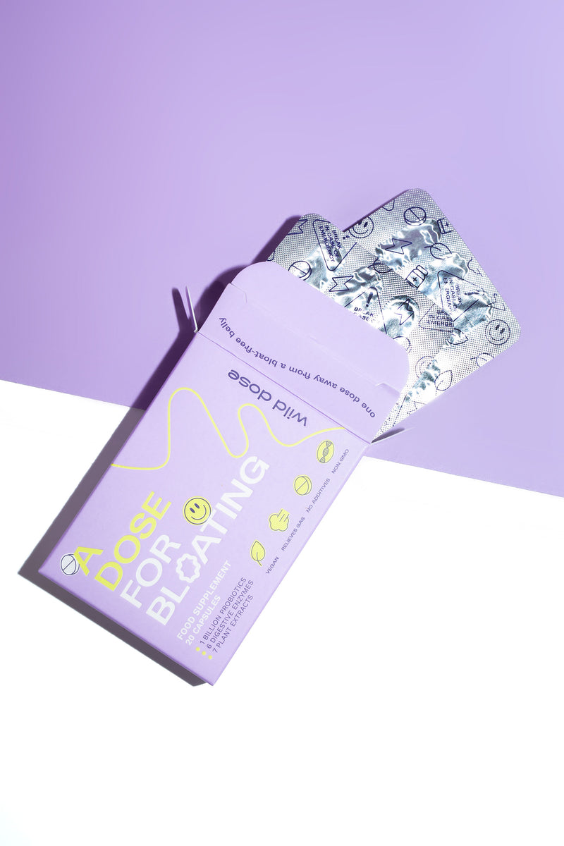 Wild Dose A Dose For Bloating 20 Caps | Planet Organic