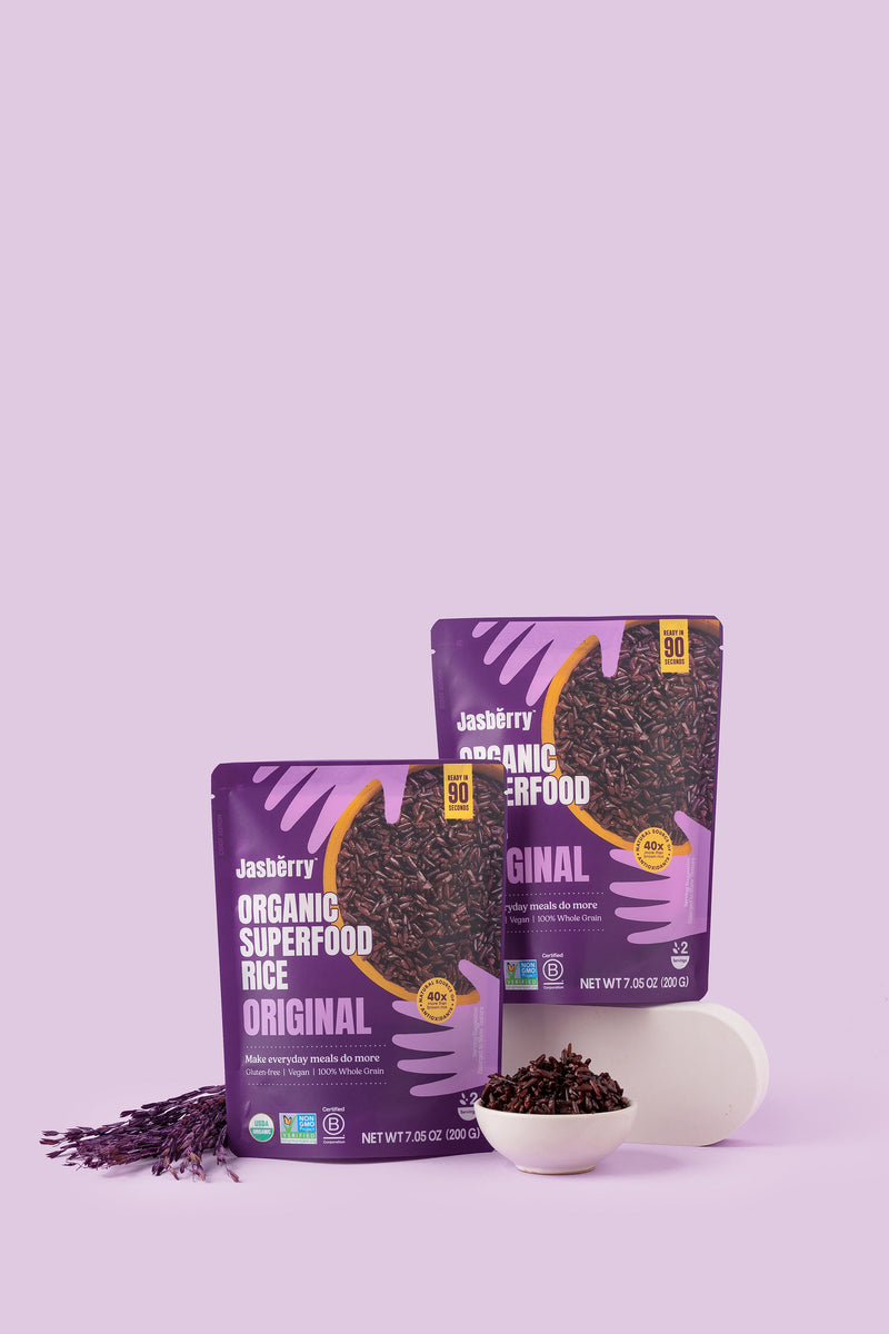 Jasberry Organic Superfood Rice (Ready to eat) 200g | Planet Organic