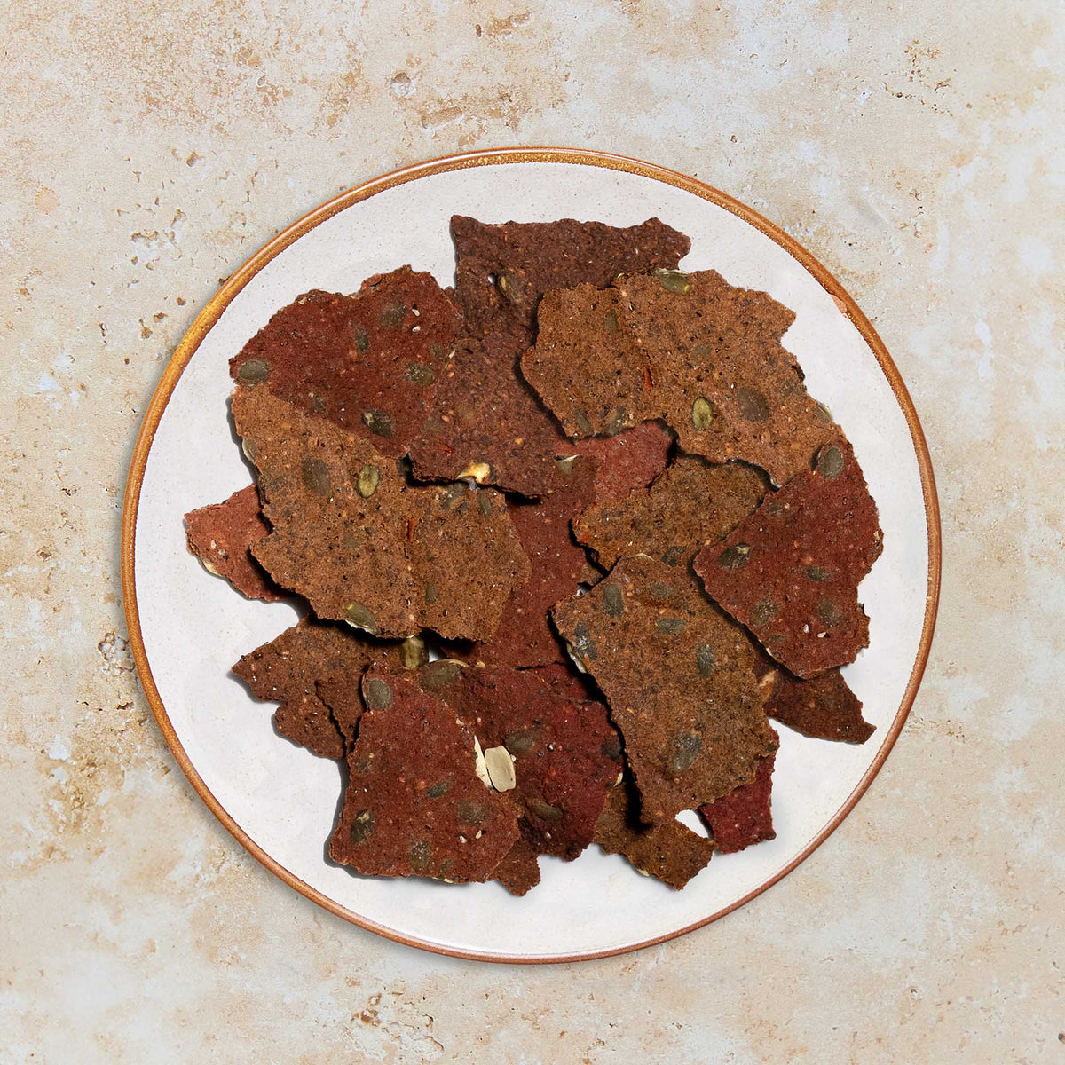 Foodhak Sweet Chilli Beetroot Protein Crackers 100g | Planet Organic