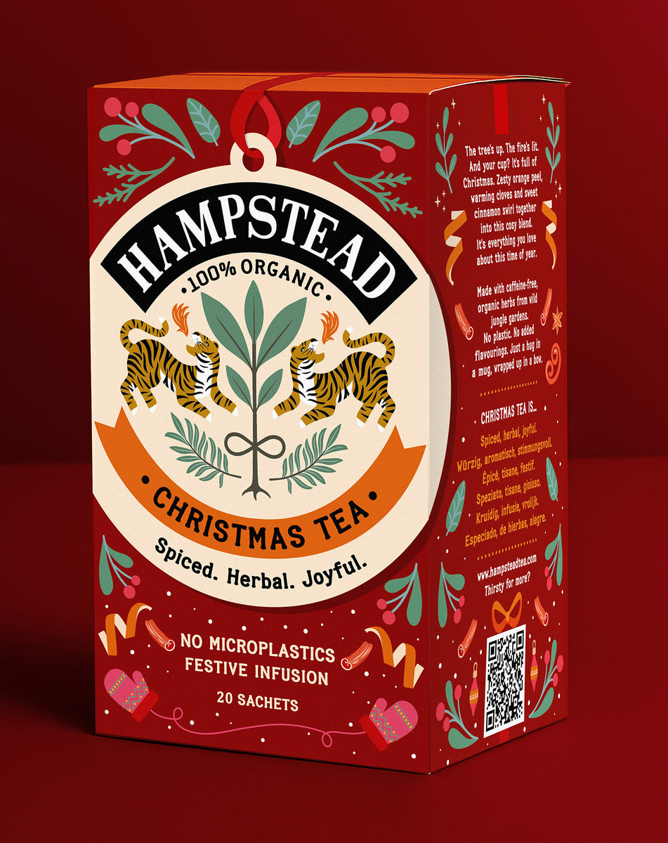 Hampstead Tea Organic Christmas Tea 20 bags | Planet Organic