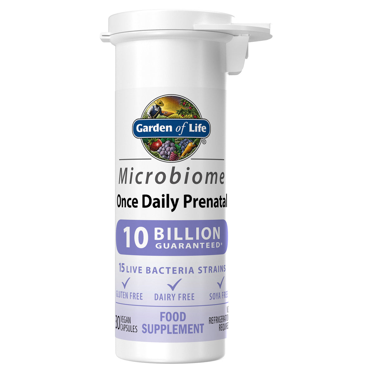 Garden of Life Microbiome Once Daily Prenatal 30 caps | Planet Organic