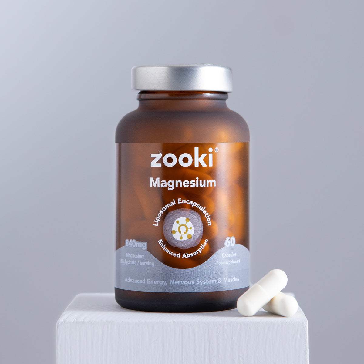 Zooki Liposomal Magnesium 60 caps | Planet Organic