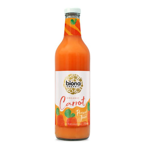 Biona Carrot Juice 750ml | Planet Organic