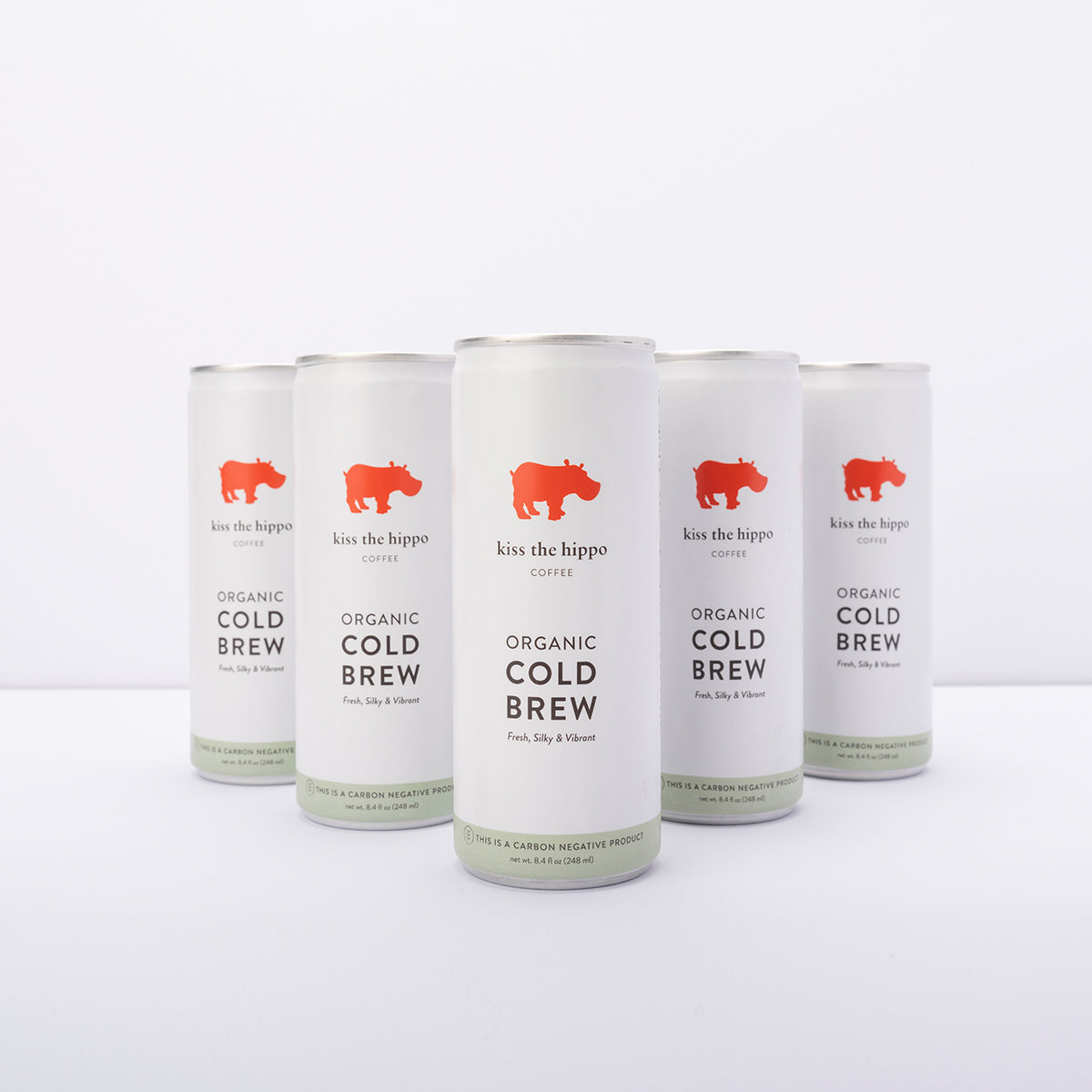 Kiss the Hippo Coffee Organic Cold Brew Can 250ml | Planet Organic