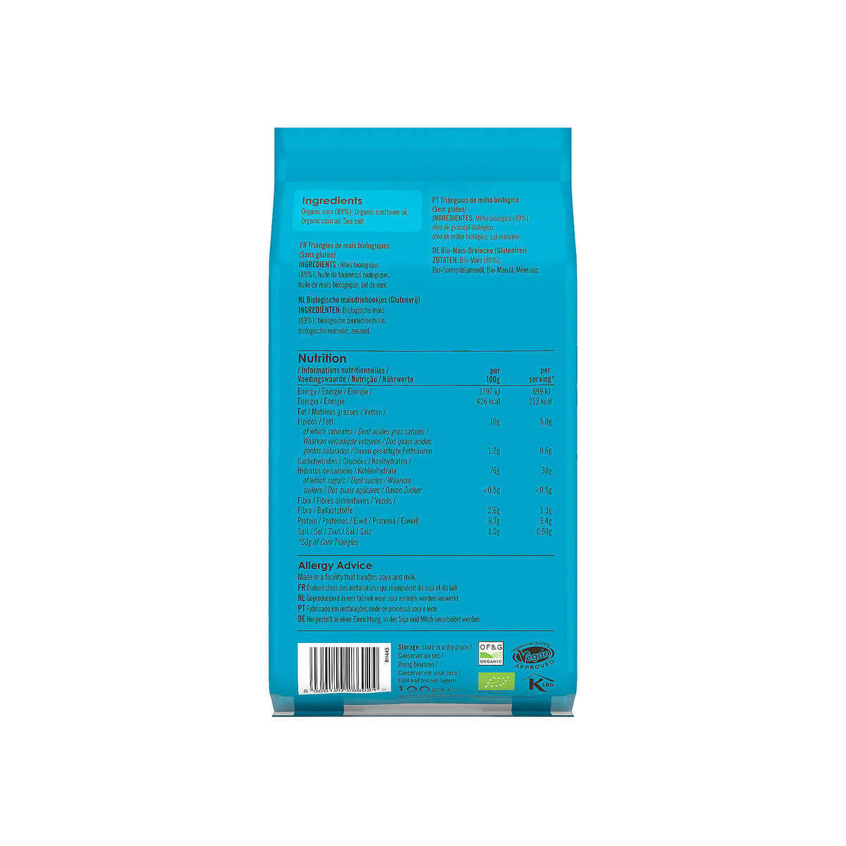 Rude Health Corn Triangles 100g | Planet Organic