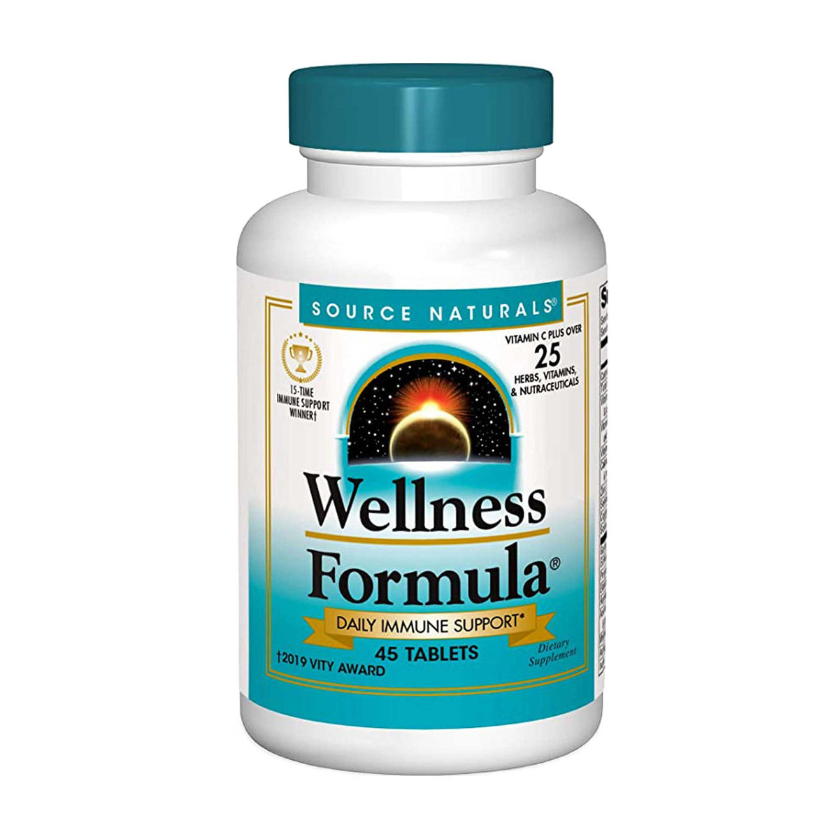 Source Naturals Wellness Formula Tablets 45 tabs | Planet Organic