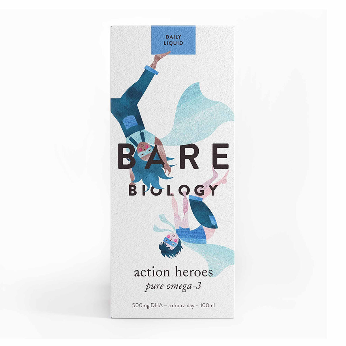 Bare Biology Action Heroes Pure Omega-3 100ml | Planet Organic