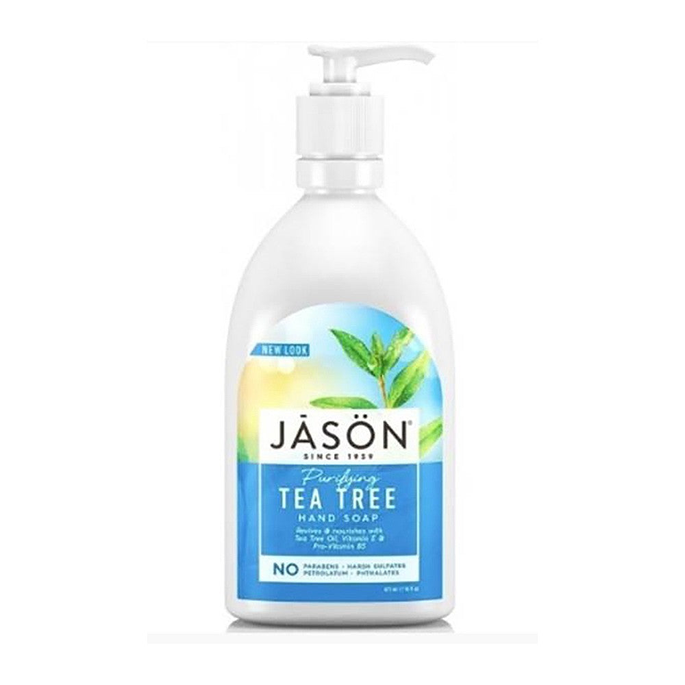 Jason Tea Tree Liquid Satin Soap Pump 473ml | Planet Organic
