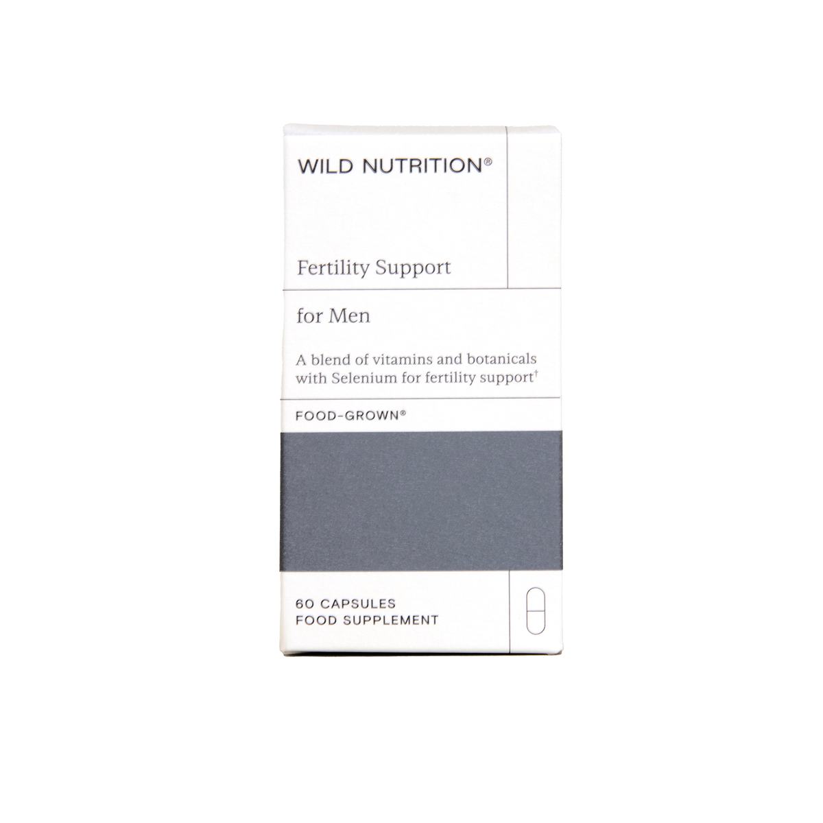 Wild Nutrition Fertility Support Men 60 caps | Planet Organic