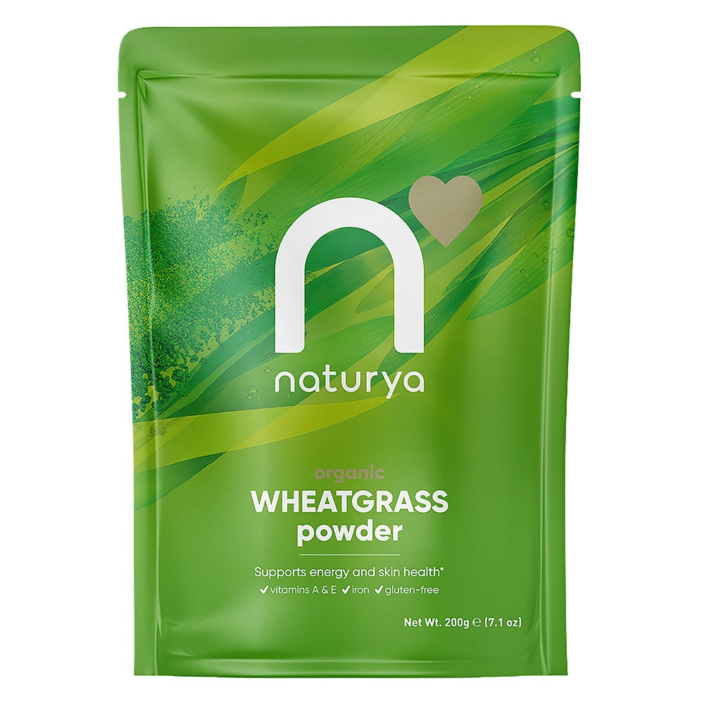 Naturya Wheatgrass Powder 200g | Planet Organic