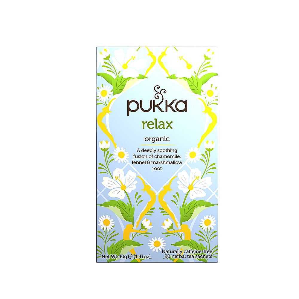 Pukka Relax Tea 20 Bags | Planet Organic