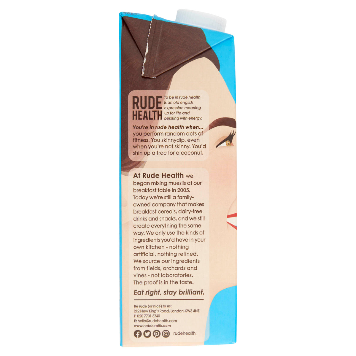 Rude Health Coconut Drink 1L | Planet Organic