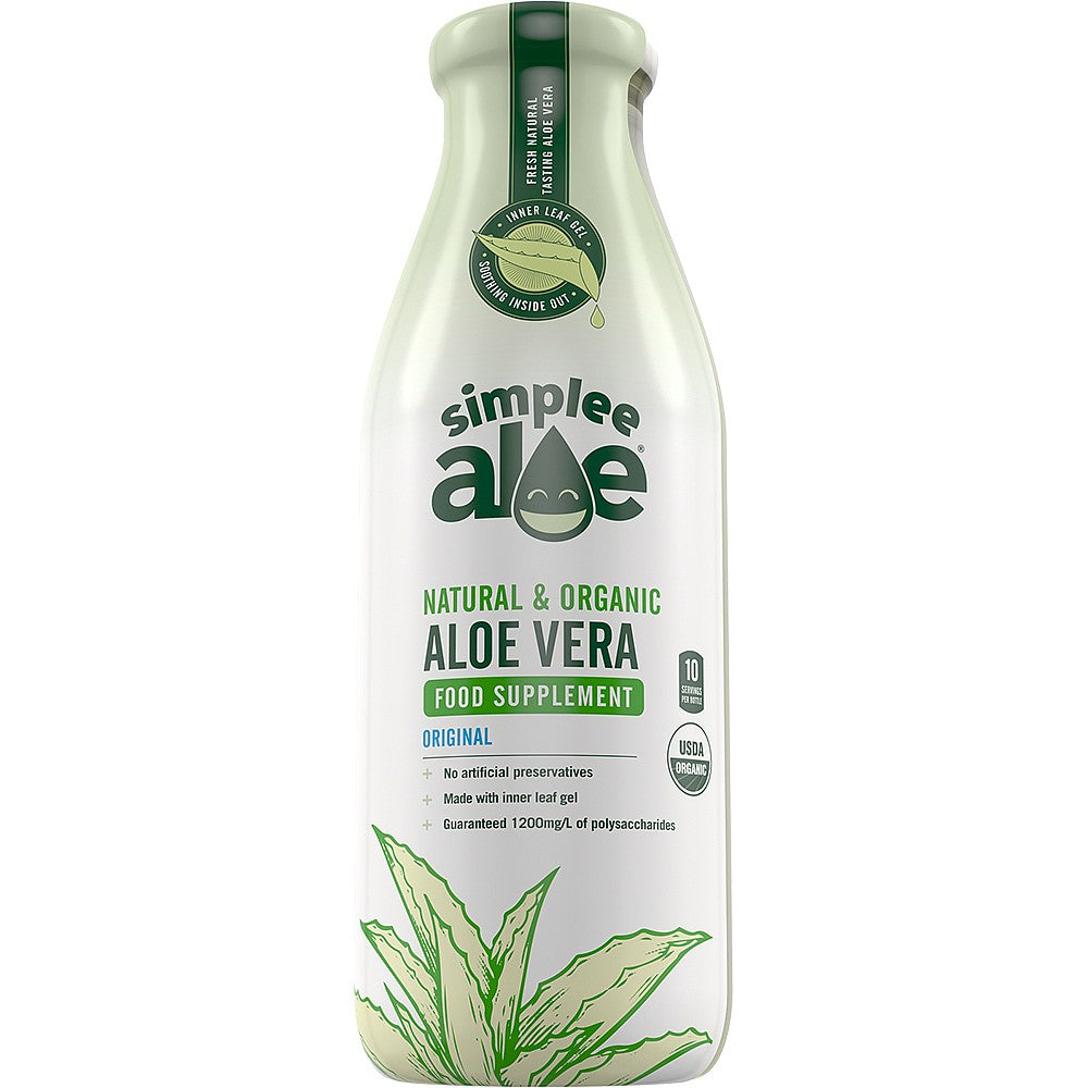 Simplee Aloe Vera - Plain Flavour 500ml | Planet Organic