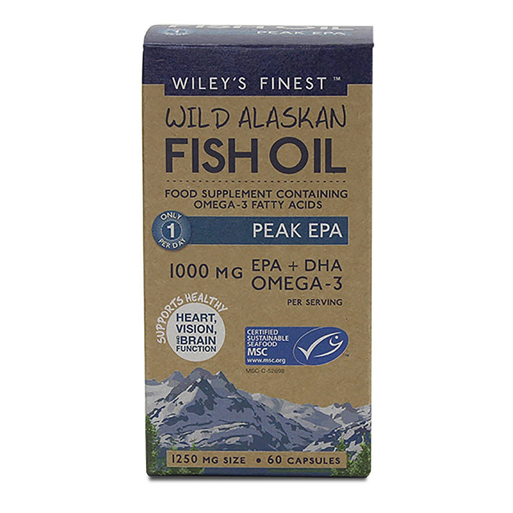 Wiley's Finest Peak EPA Omega-3 60 caps | Planet Organic